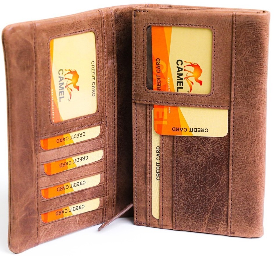 Hand made leather wallet for women from Holy Land ,Credit Card ID | eBay