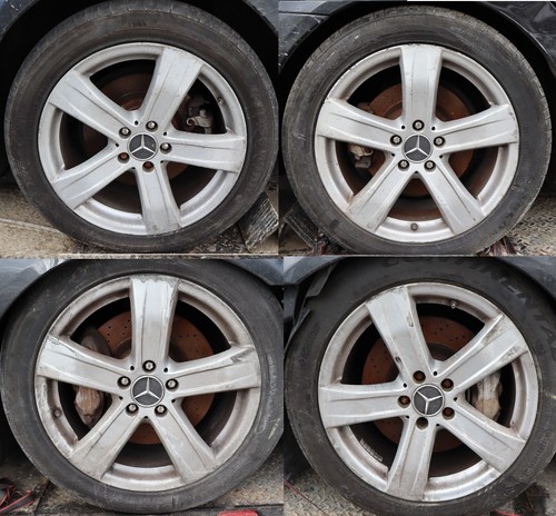 Mercedes W221 S550 CL550 8.5 x 18 18" Factory WHEELS RIMS & TIRES ...