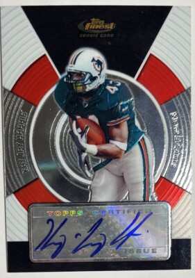 2005 Topps Finest Kay Jay Harris Rookie Autograph Auto Dolphins | eBay