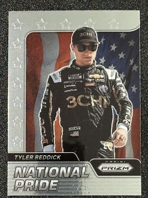 2022 PANINI PRIZM NASCAR NATIONAL PRIDE INSERT #NP-TR TYLER REDDICK ...