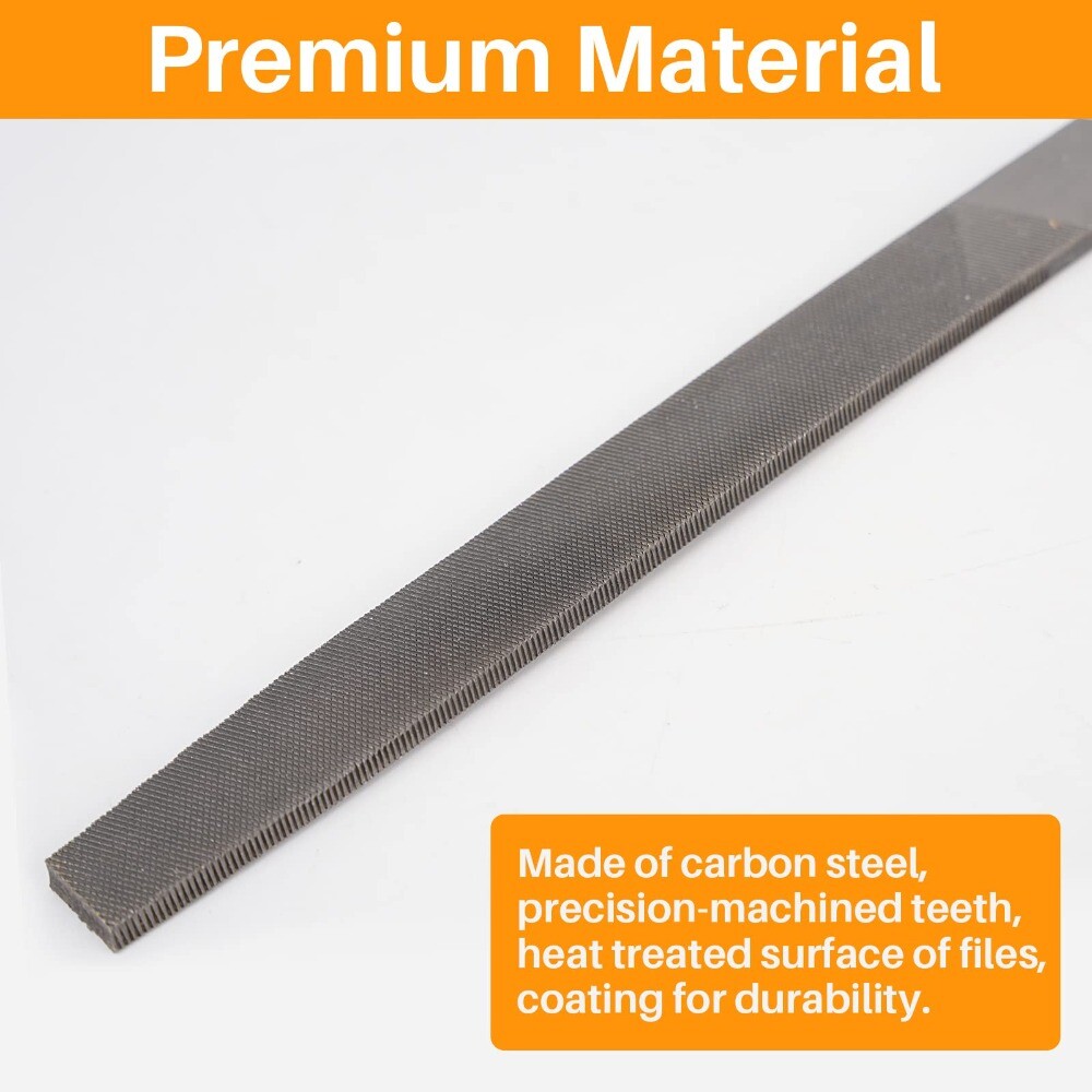 Single Hand File Flat Metal File Hand Files for Metal Suitable for ...