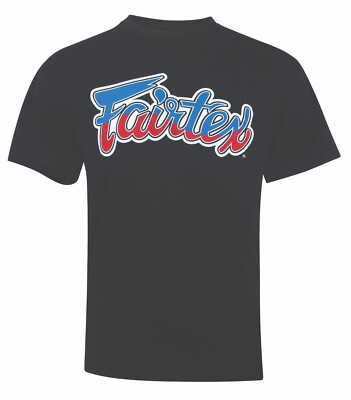 Fairtex Logo T Shirt Red/White/Blue (XLarge) | eBay