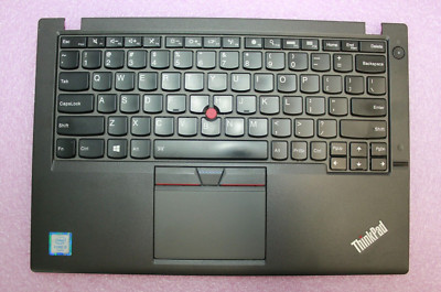 Genuine Lenovo Thinkpad X260 Laptop Palmrest with Keyboard/Touchpad ...