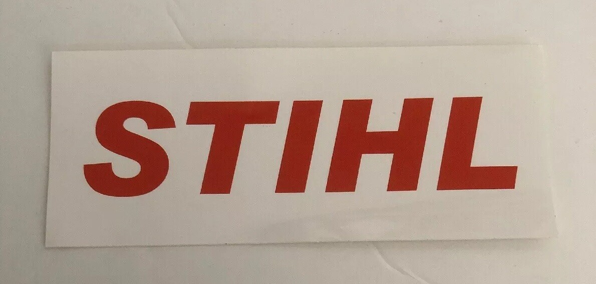2" X 5" STIHL Tool Stickers CHAINSAW Blower Trimmer vinyl Decals Lot of ...