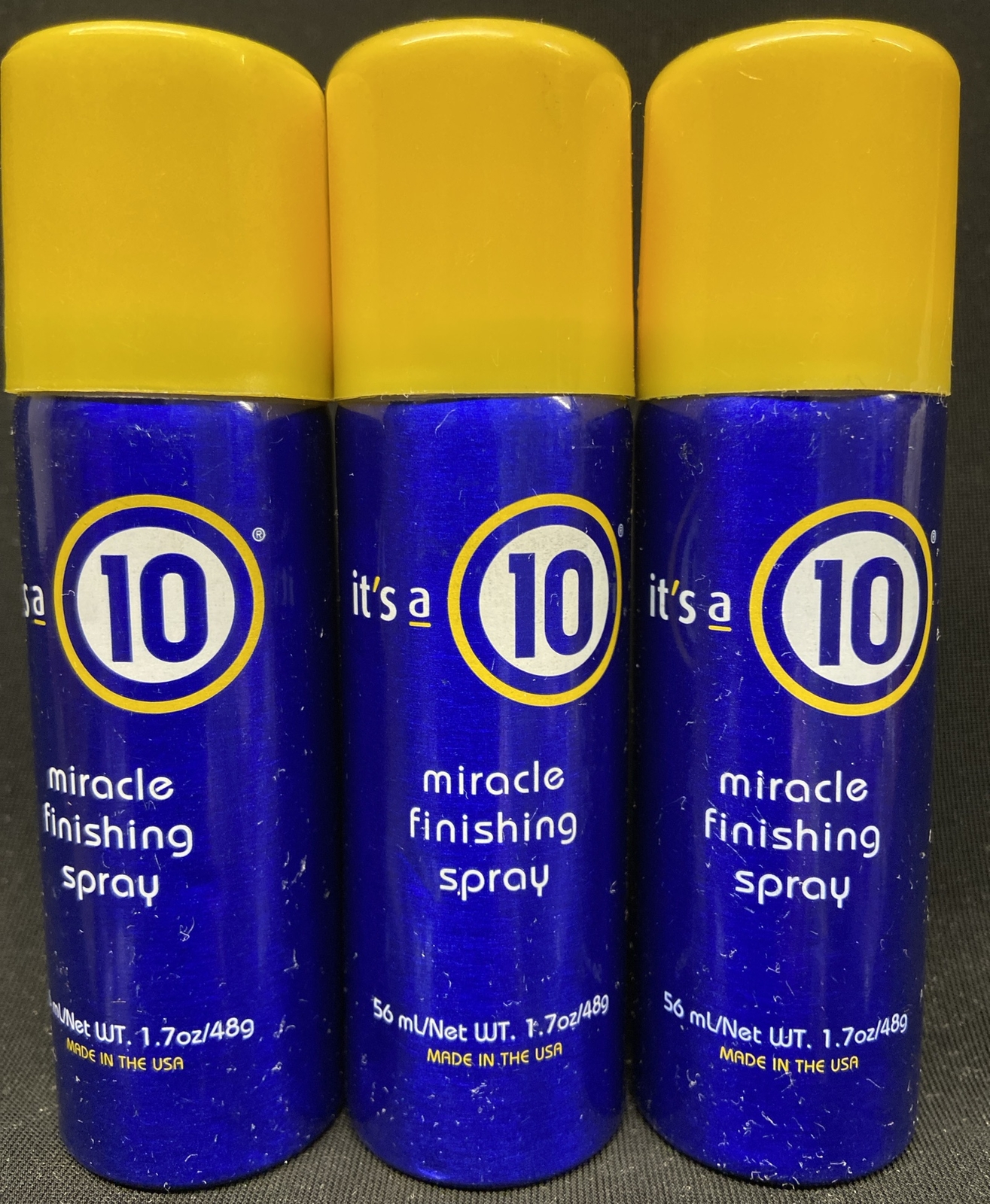 3its a 10 miracle finishing 1.7oz spray scuffed/dented bottle travel ...