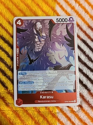 One Piece TCG Karasu OP05-005 Awakening of the New Era Foil | eBay
