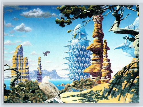 1995 Wizards of the Coast Everway Companion Cards Blue Desert #69 | eBay