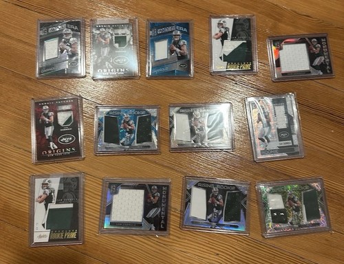 Sam Darnold Jets Rookie Lot 13 Patch Card Vikings Seahawks /49 /50 /99 ...