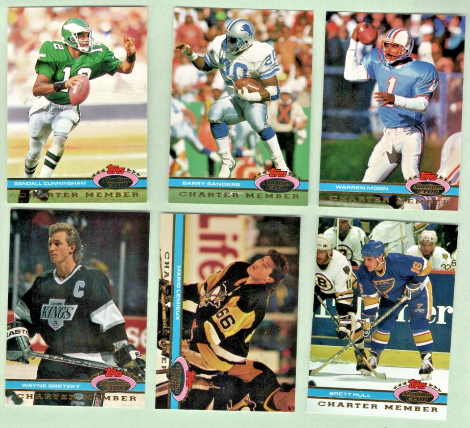 1991 Stadium Club Charter Member Box Set Ryan Medallion, Key Chain ...