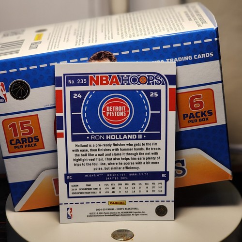 2024-25 Panini NBA Hoops Ron Holland II Silver RC No. 235 | eBay