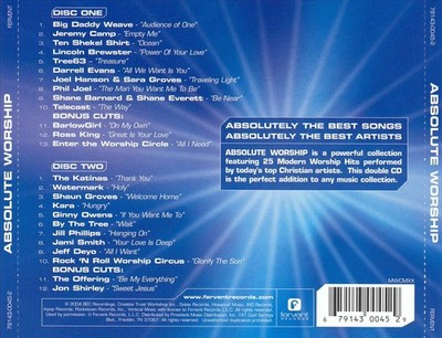 VARIOUS ARTISTS - ABSOLUTE WORSHIP NEW CD 679143004529| eBay