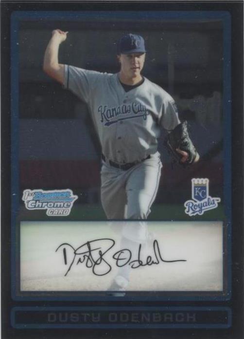 2009 Bowman Draft Picks & Prospects - Prospects Chrome Dusty Odenbach # ...