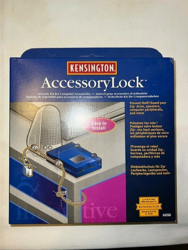 Computer, laptop Security Kit, Kensington Accessory Lock, | eBay