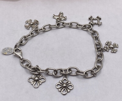 DESIGNER MEXICO ATI 925 STERLING SILVER CHARMS LINK BRACELET | eBay