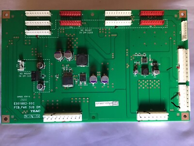 TASCAM DM 4800 PCB,PWR SUB DM Board Assembly, E901882-00C. | eBay