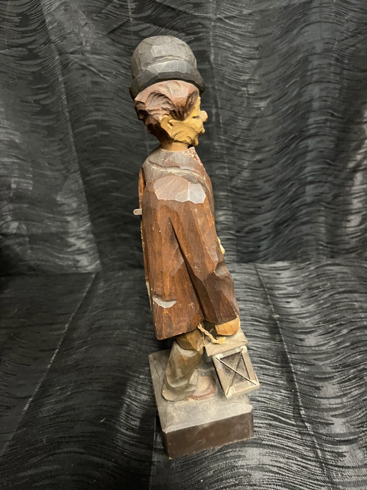 Karl Griesbaum German Antique Carved Wood Whistler Lantern Music ...