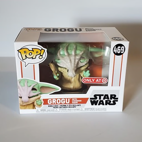 Funko Pop! Star Wars Grogu With Chowder Squid #469 (Target Exc) Vinyl ...