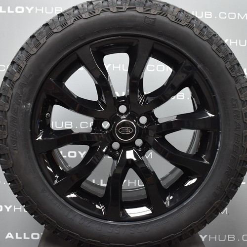 GENUINE RANGE ROVER L405 STYLE 5020 20" ALLOY WHEELS & GENERAL GRABBER ...