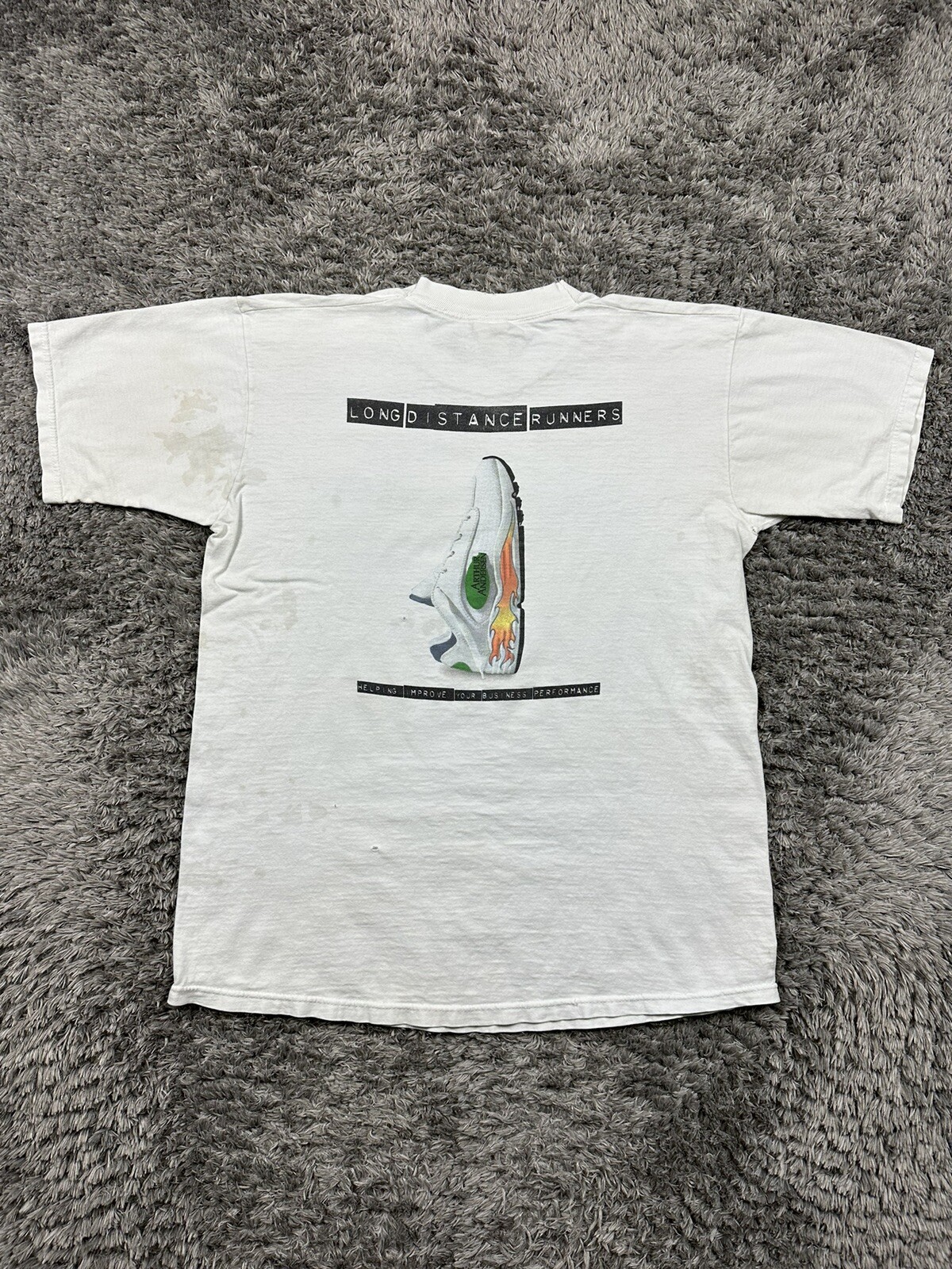 Vintage Arthur Anderson Accounting Firm Business T Sh… - Gem