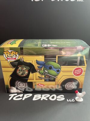 Funko Pop! Tees Teenage Mutant Ninja Turtles Turtle Power Large | eBay