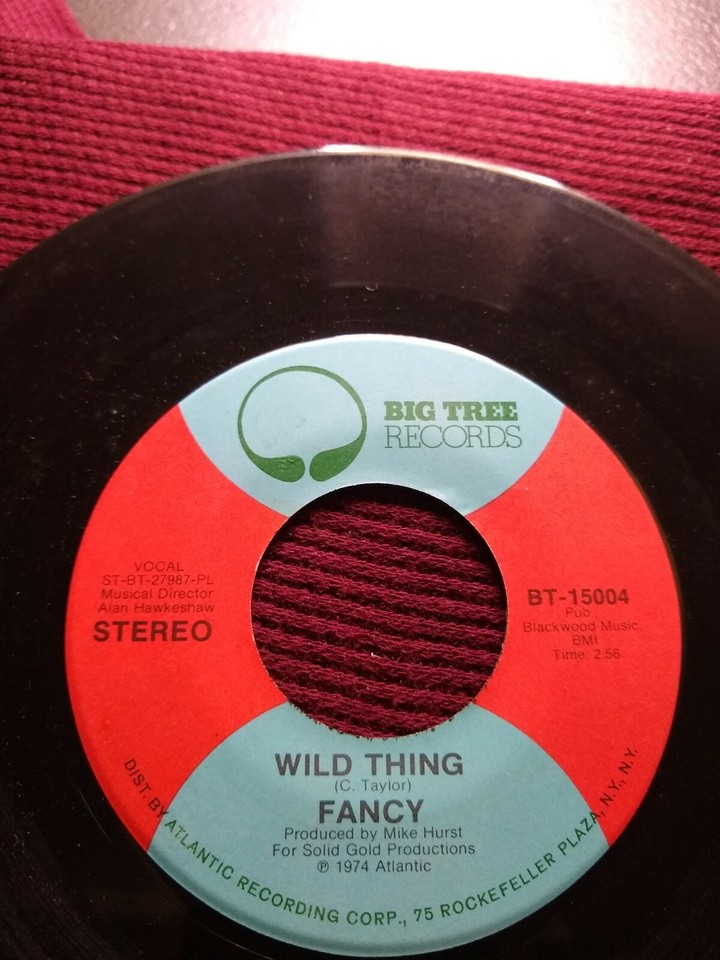 Big Tree Records - Fancy - Wild Thing - BT-15004 - Stereo | eBay