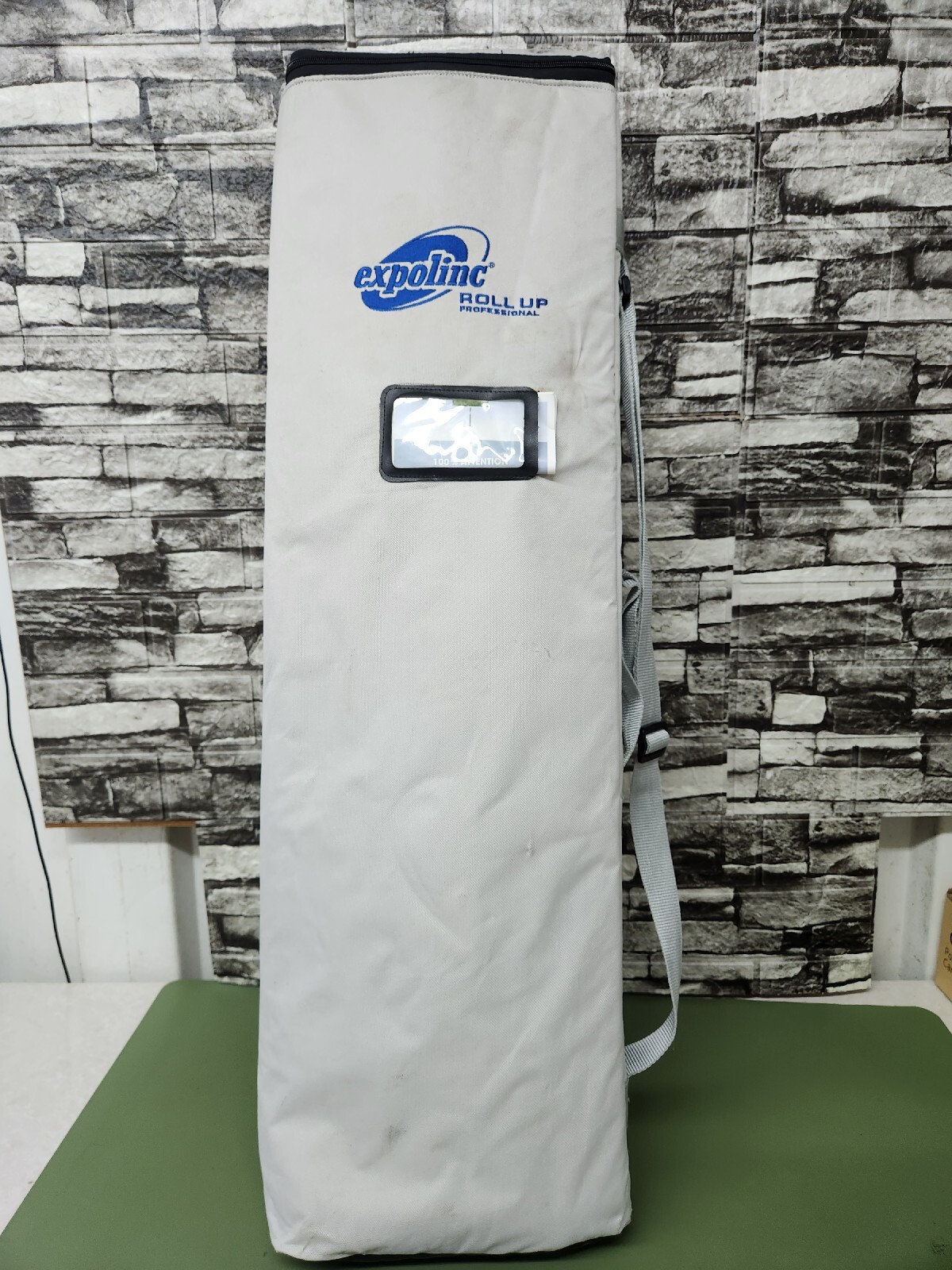 Expolinc Roll Up Retractable Banner Stand Over 7ft Tall W/ Bag | eBay