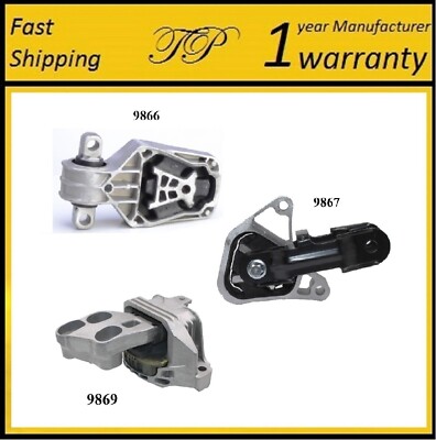 3PCS Motor & Trans Mount For Mercedes B250, CLA250, CLA45 AMG, GLA250 ...