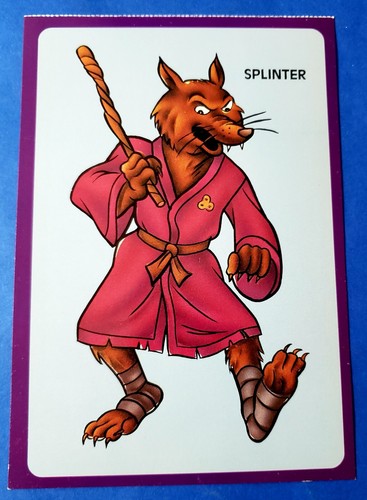 Postcard TMNT Splinter 1990 Random House/Mirage Studios 6.20"x4.25" | eBay