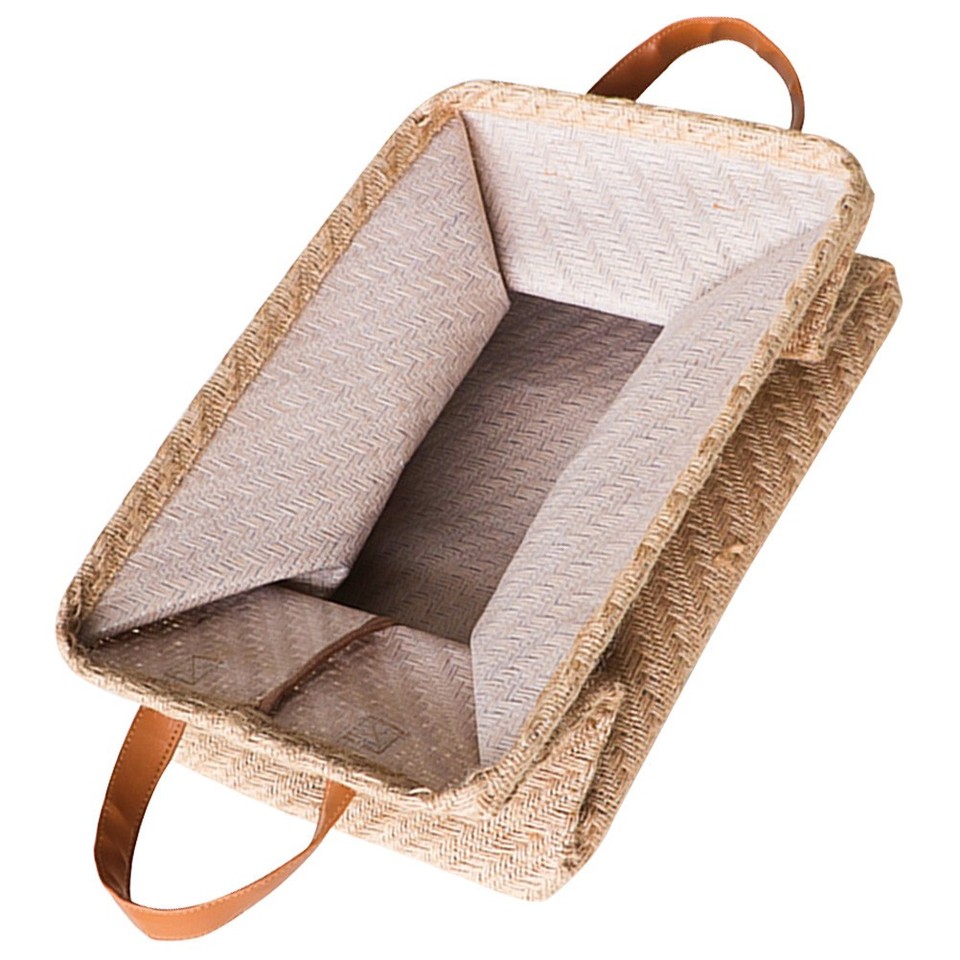 Large Fabric Storage Bins Box with Handle Big Baskets for Clothes ...