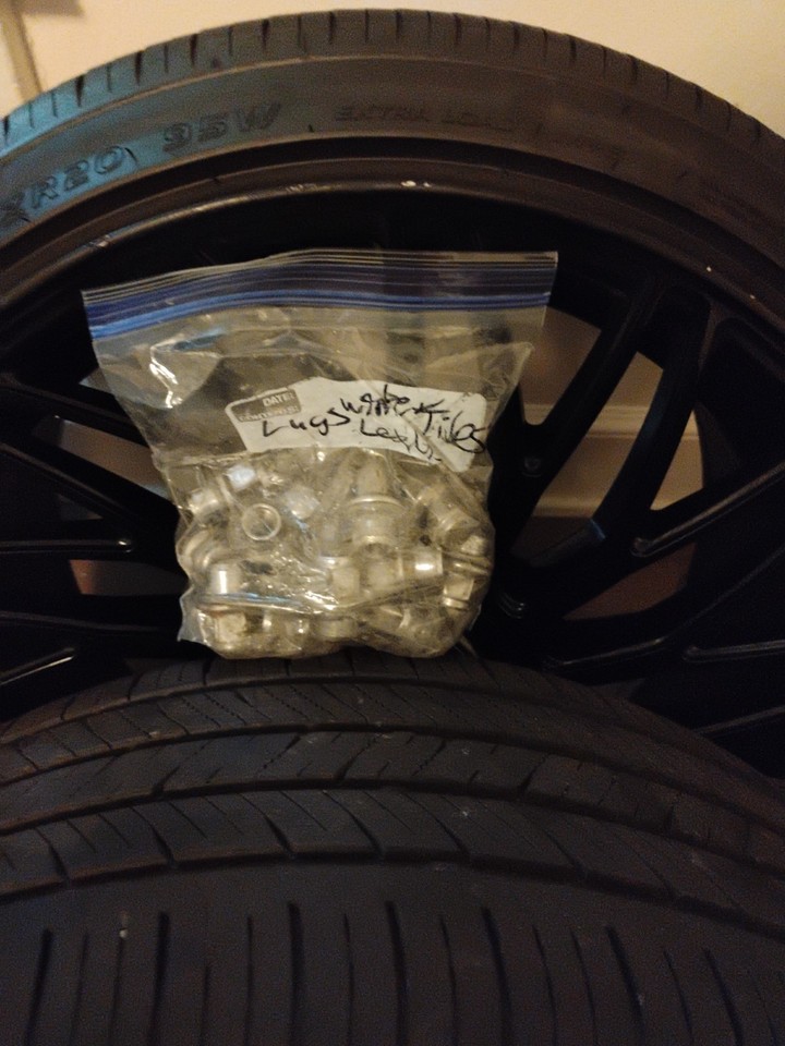 20 Inch gloss black Rims and tires universal (azad) | eBay
