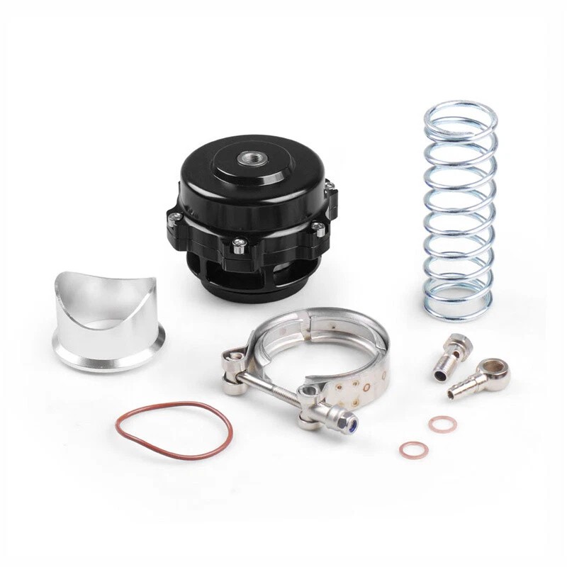 50mm Blow Off Valve BOV with V-Band Flange Clamp Spring Kit Universal ...