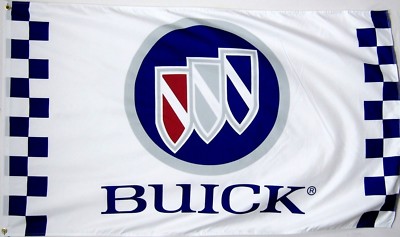 Buick Premium Logo Flag 3' x 5' Indoor Outdoor Automotive Banner (USA ...