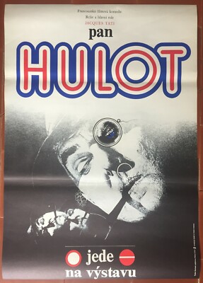 Affiche Tchèque LES VACANCES DE MONSIEUR HULOT Pipe JACQUES TATI ...