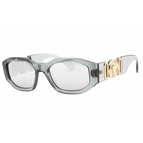 Versace Unisex 0VE4361 311/6G Transparent Grey/Grey Mirror Designer ...