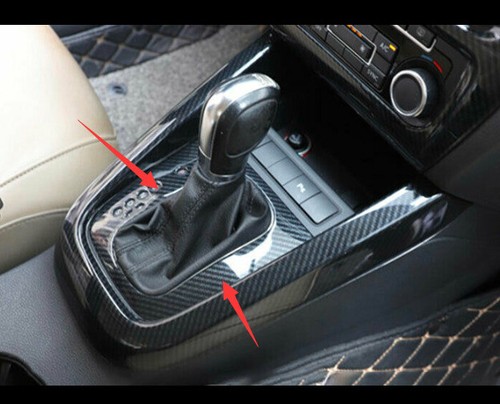 Carbon Fiber Central Console Gear Shift Cover Trim For VW Jetta MK6 ...