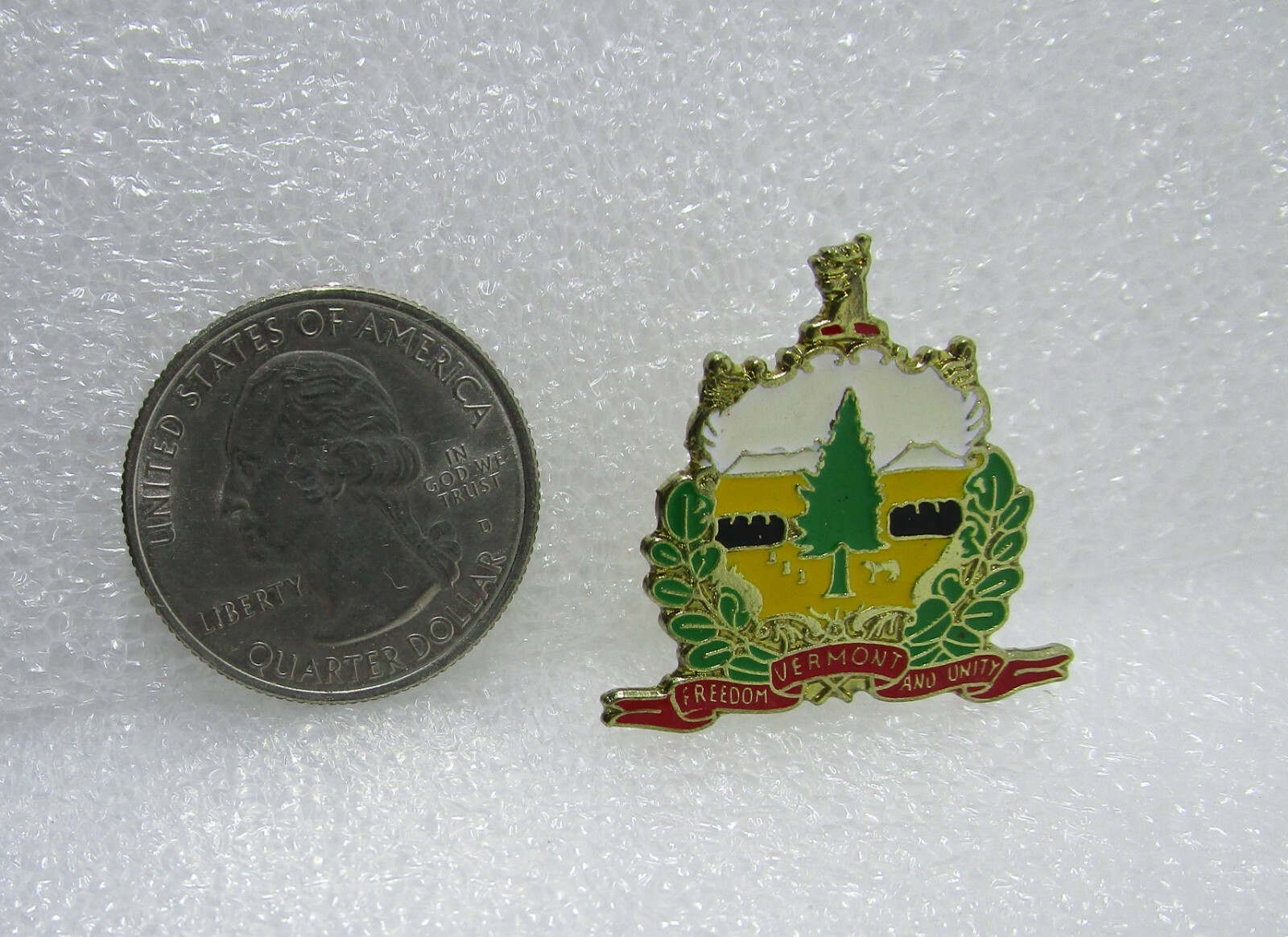 Vermont Freedom And Unity Pin | eBay