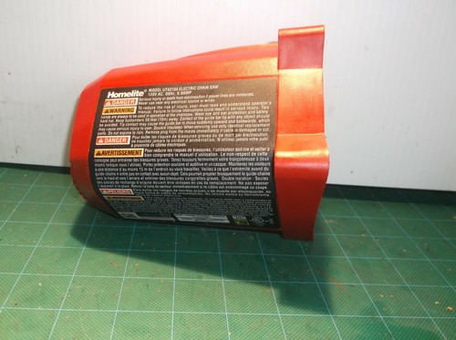993735001 Motor Cover W/ Label Off A Homelite UT43104 Electric Chain ...