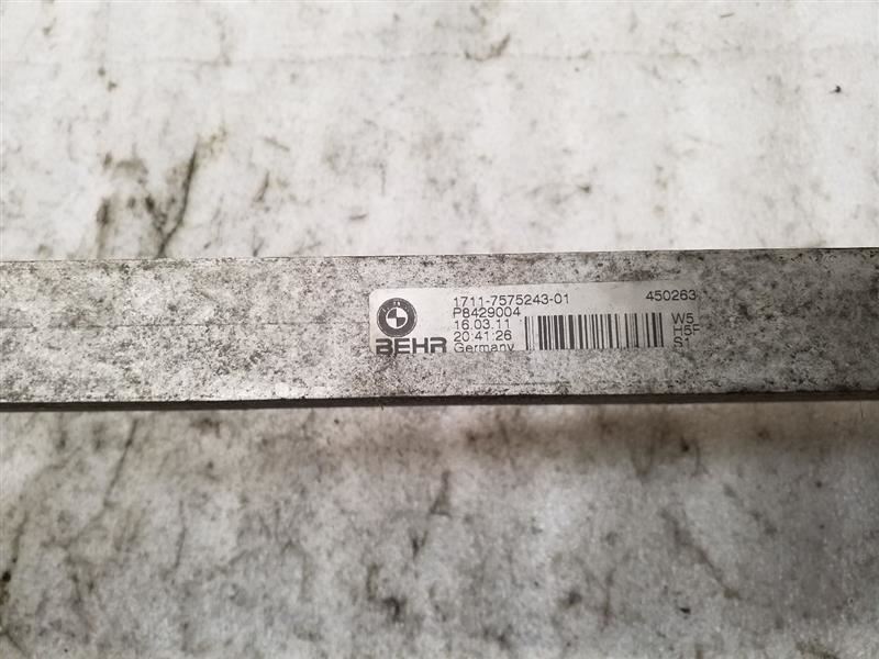 11 12 13 14 15 16 17 18 19, BMW 535I GT F07, Transmission Cooler, PN ...