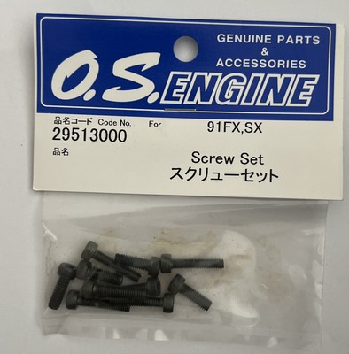 OS ENGINES Screw Set for 91FX, SX. 29513000 | eBay