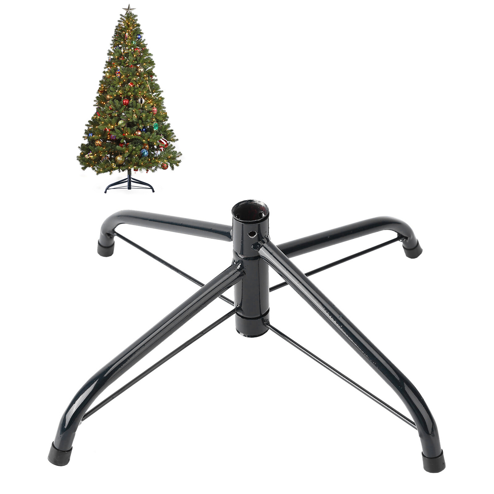 35 40 45 50cm Xmas Tree Bottom Support Fixed Flagpoles Bottom Stands