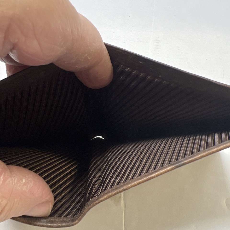 swank brown bifold wallet | eBay