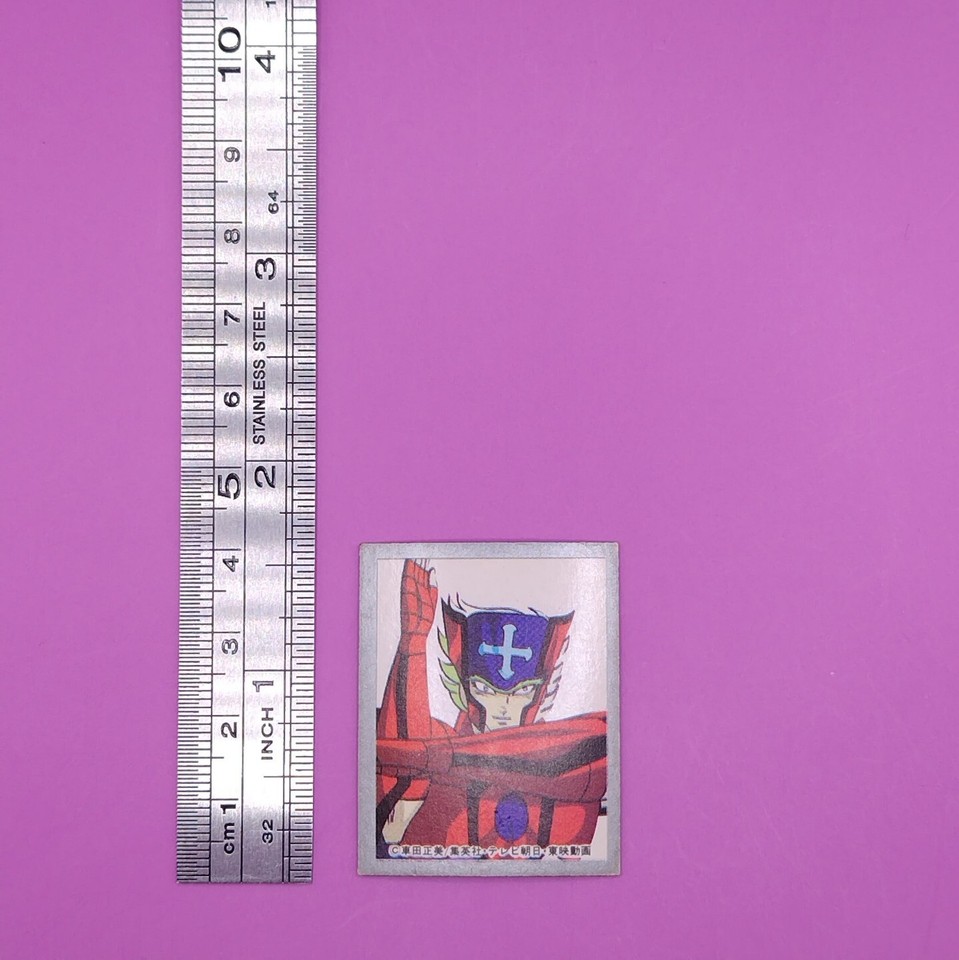 Christ Saint Seiya Magnet Sticker Card Toei Rare Vintage Retro Japanese ...