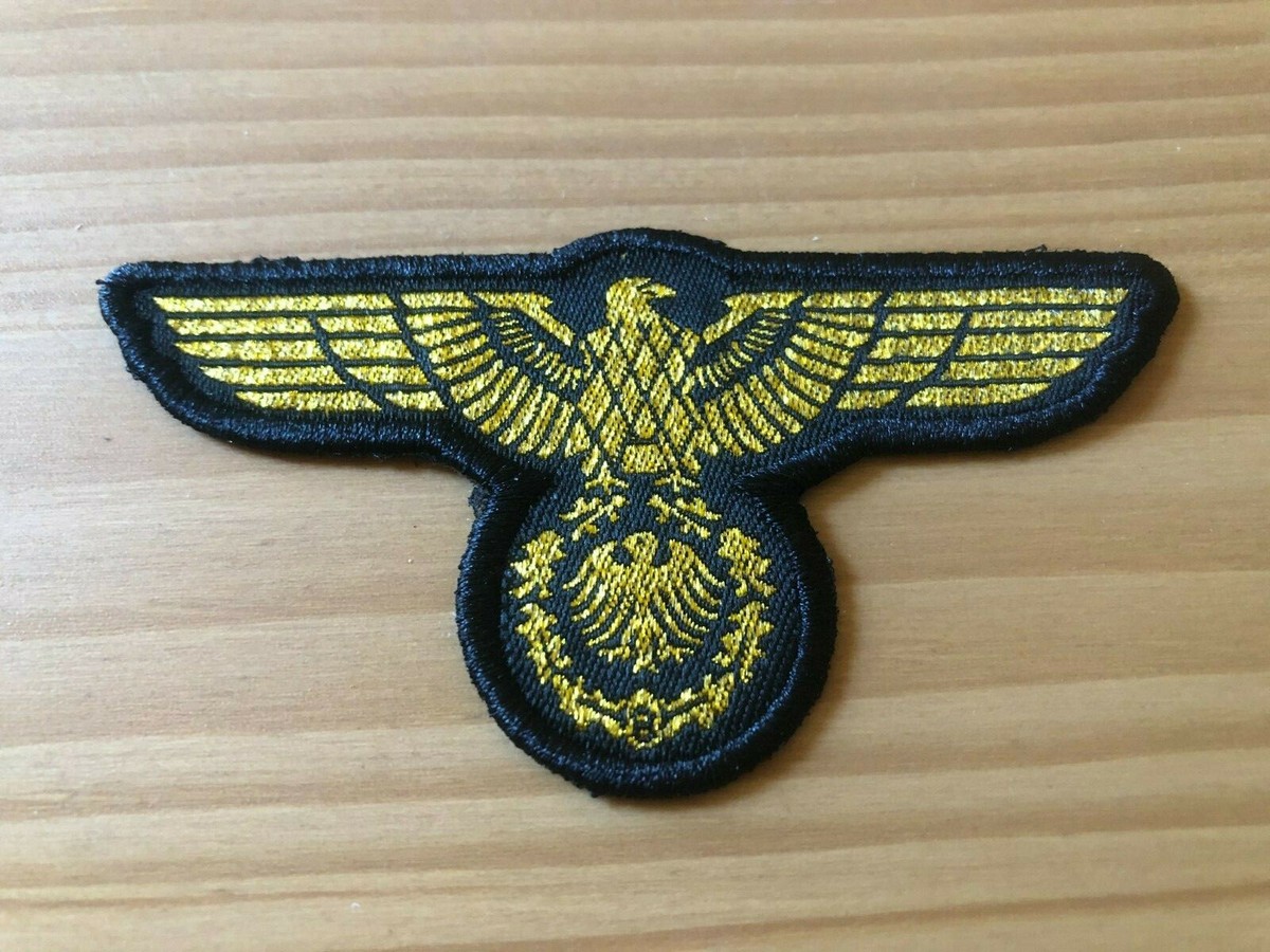 Third Reich Eagle Patch Germany. NSKK Sleeve Eagle Patch W/ RZM Tag