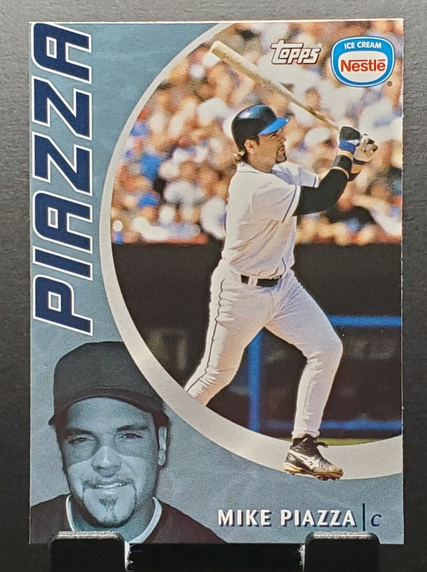 2021 Topps Nestle Ice Cream #3 of 6 Mike Piazza METS Promo baseball ...