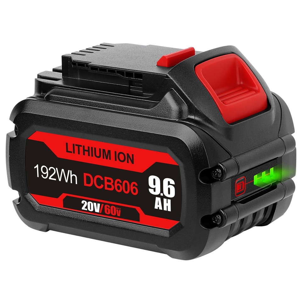 2 Pack 9.6Ah FOR DeWALT DCB609 FLEXVOLT 20V 60V MAX Li-Ion Battery High ...