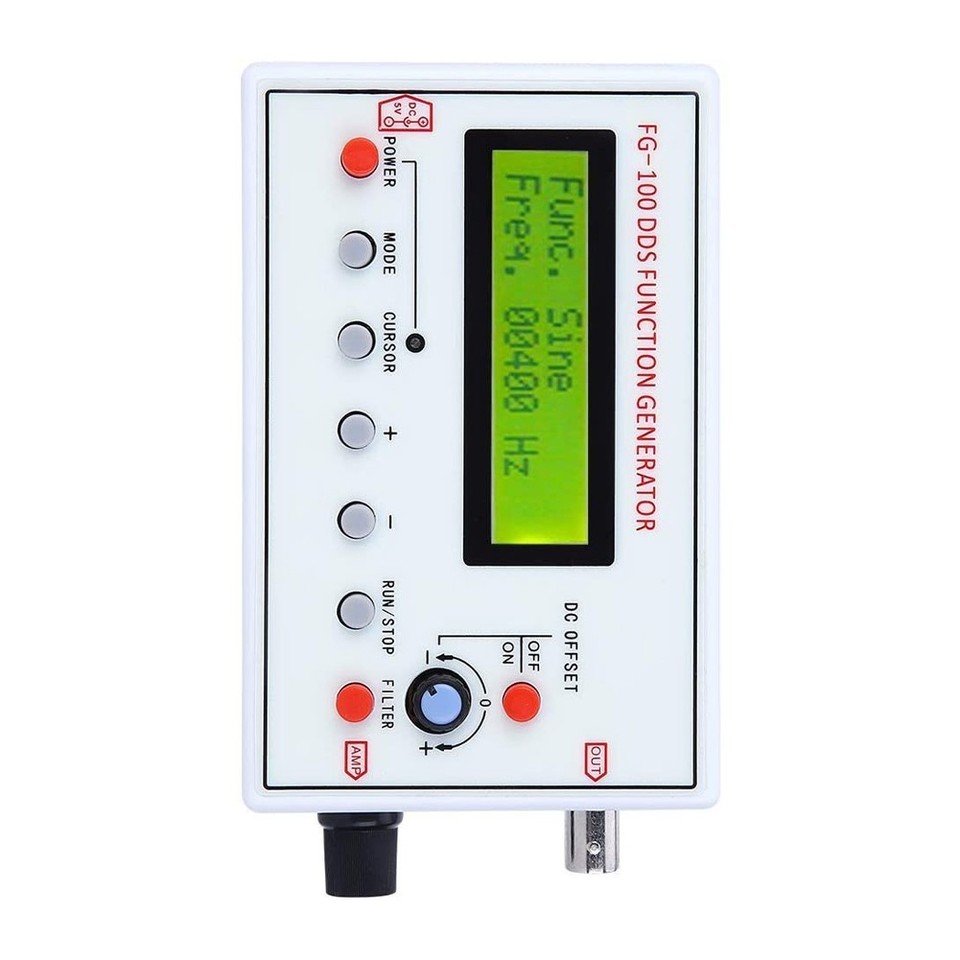 Compact DDS function signal generator Reliable performance (1Hz 500kHz ...