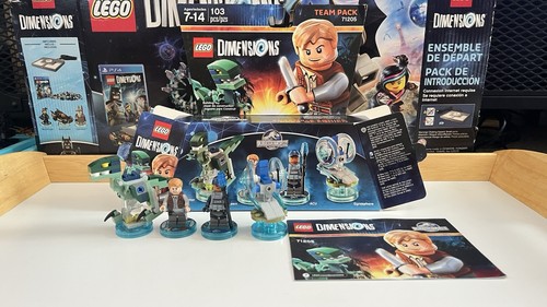 Lego Dimensions 71205 Jurassic World Team Pack Owen Velociraptor ACU ...