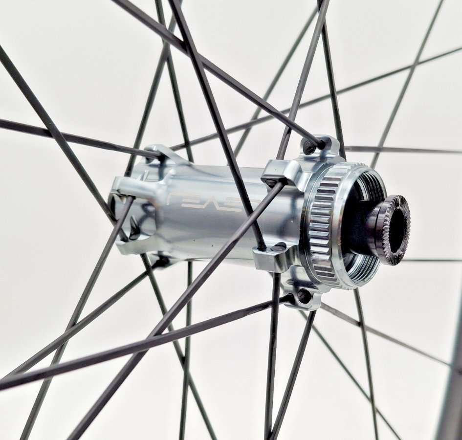 Ribble Level 700c Carbon 40mm Rim 12mm Thru Axle Tubular Wheelset - 622 ...