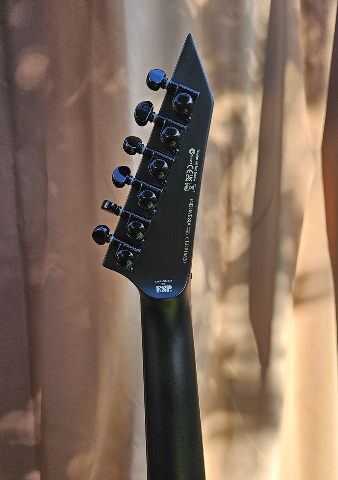 ESP LTD M-Black Metal Black Satin BLKS Electric Guitar - USED | eBay