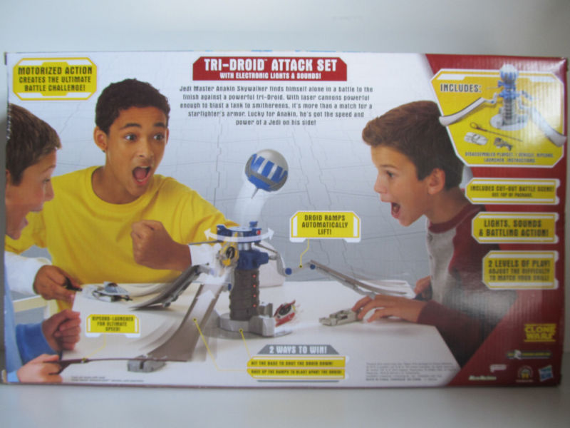 Hasbro Speed Stars Game - Star Wars Tri-Droid Attack Set with Lights ...